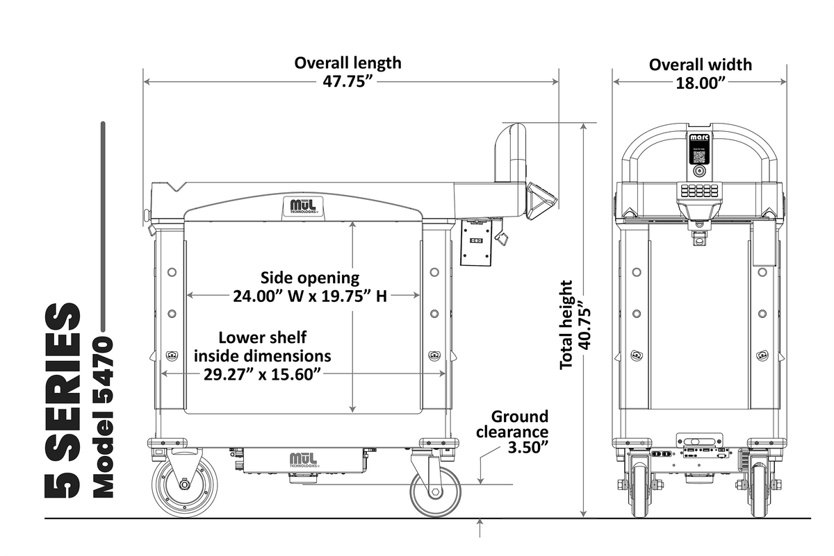 MARC 5470 with 30Ah battery and 8A charger – MuL Technologies